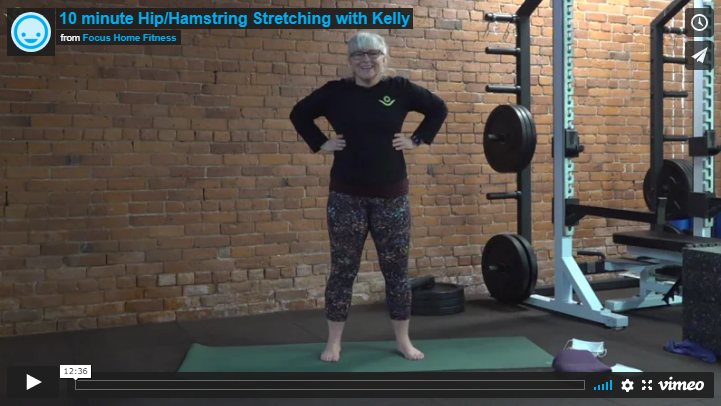 10 minute Hip/Hamstring Stretching with Kelly – Focus Personal Fitness ...