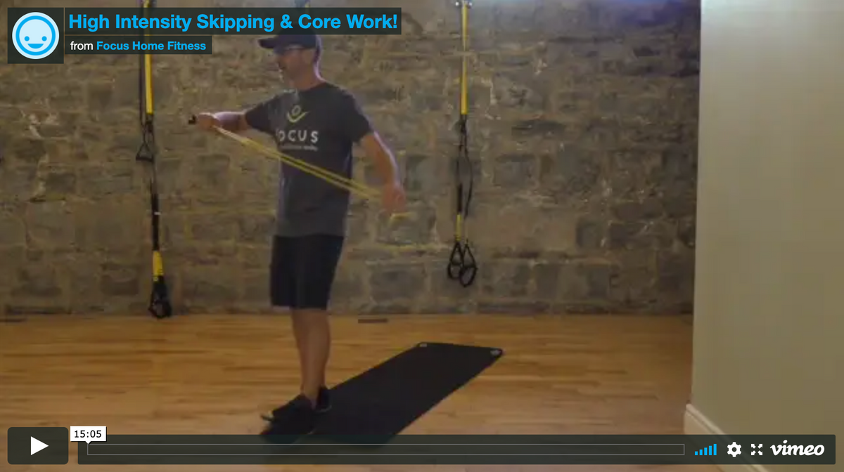 High Intensity Skipping & Core Work! – Focus Personal Fitness Studio